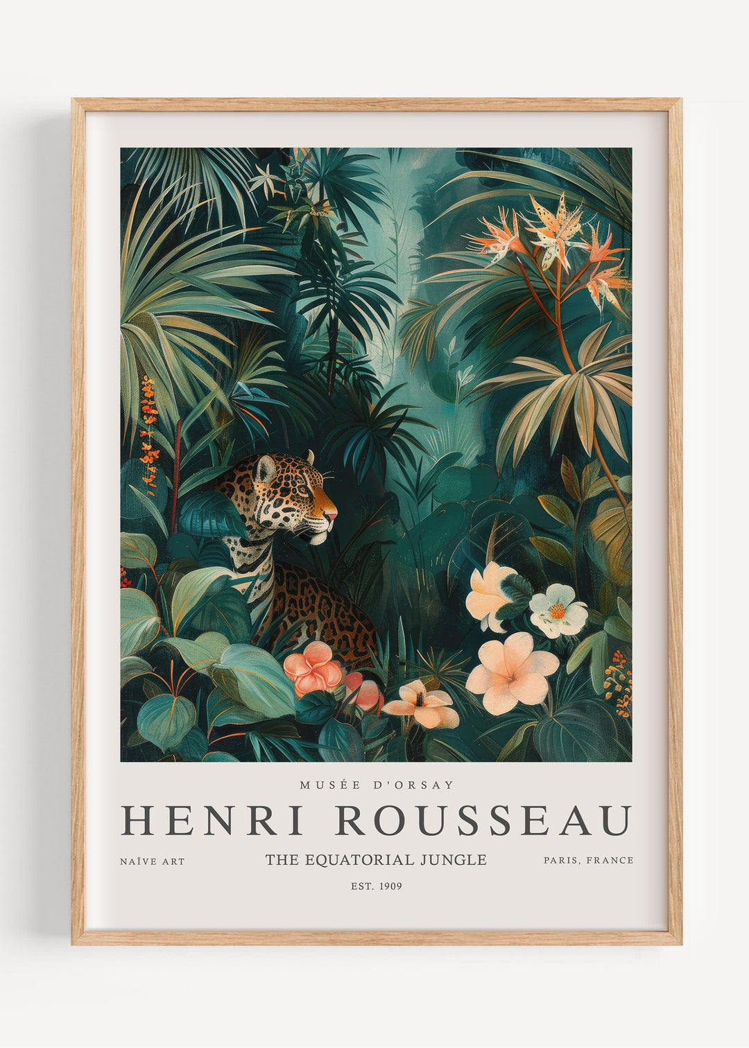 Henri Rousseau Jungle