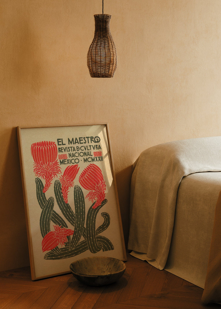 Shop Vintage Mexican Cactus Art Print – Peardrop Prints